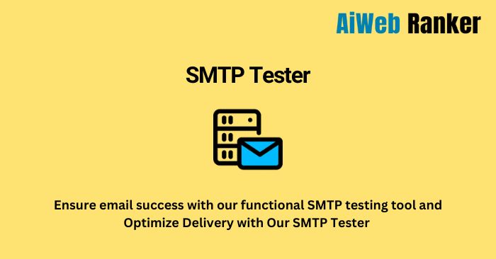 SMTP Tester - aiwebranker.com